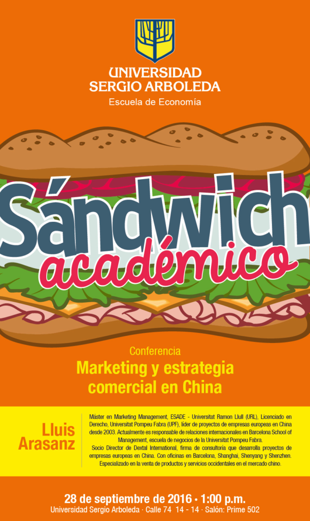 SANDWICH ACADÉMICO SEPTIEMBRE - Universidad Sergio Arboleda